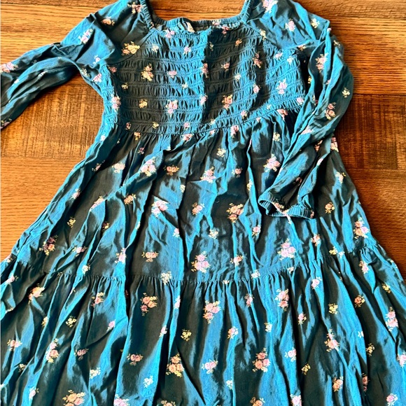 Carter's | Dresses | Carters Blue And Black Pleated Sundress With ...